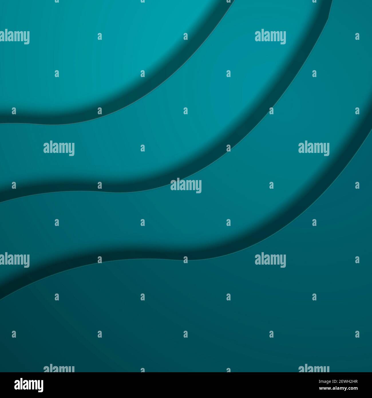 Turquoise modern design backdrop. Beautiful wave background. Modern ...