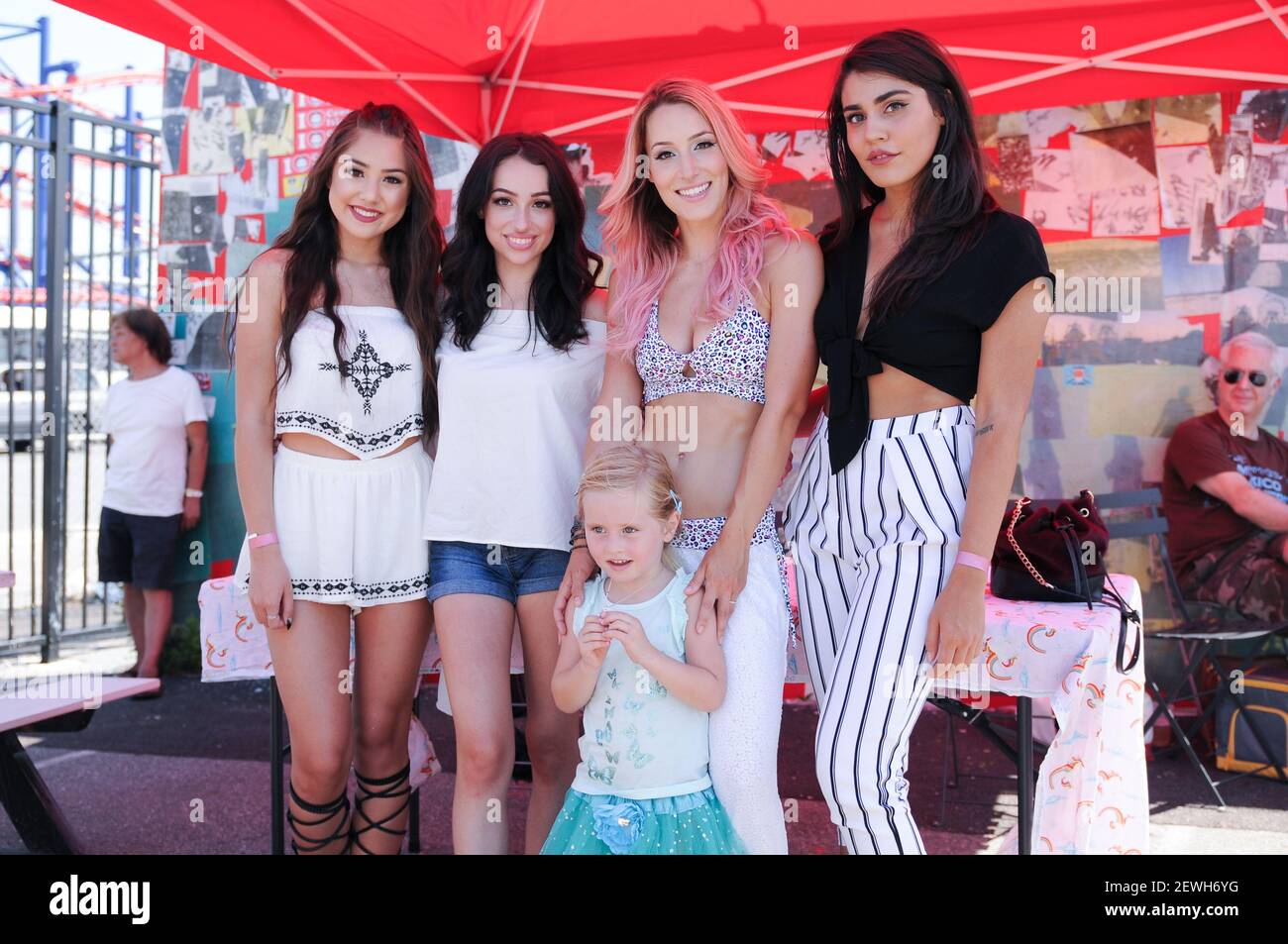 Adyel Juergensen, Sam Fazz, Tora Fisher and Orion Carloto attend NY ...