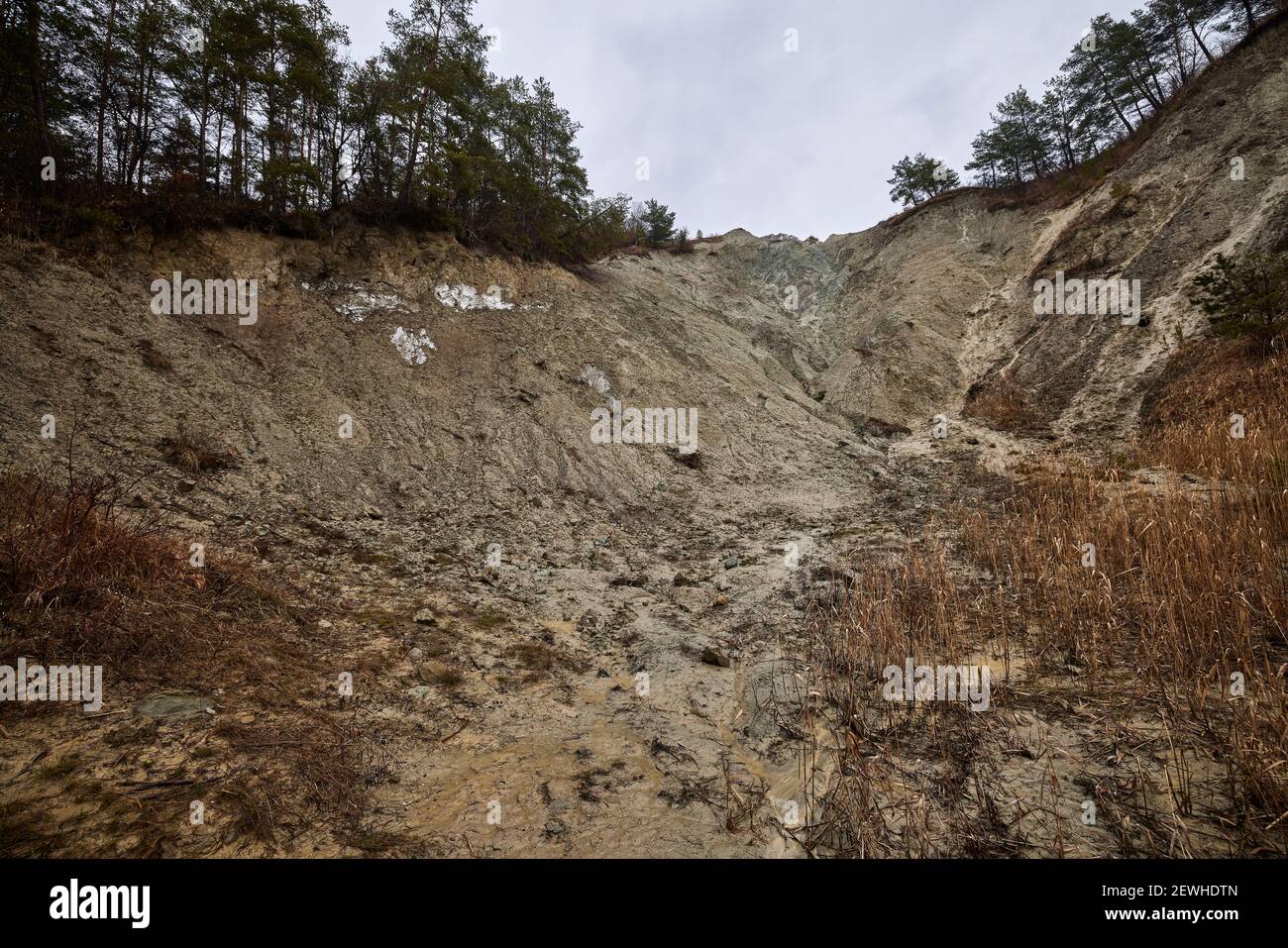 Images with the Praid Salt Mountain and Canyon, a nature reserve in ...