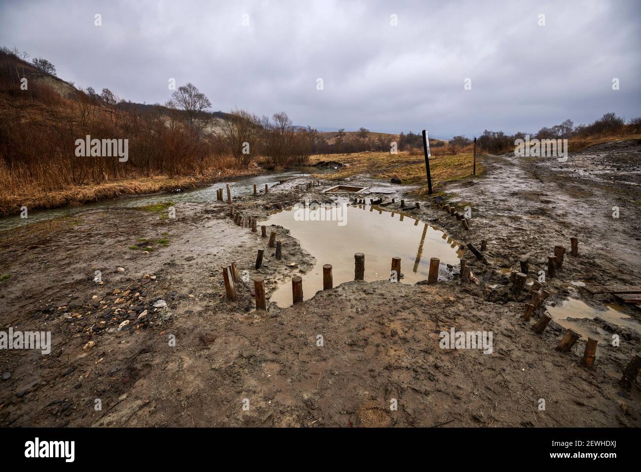 Images with the Praid Salt Mountain and Canyon, a nature reserve in ...