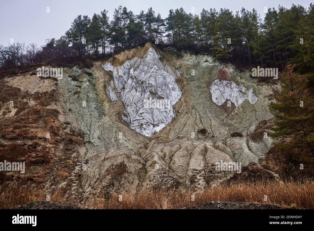 Images with the Praid Salt Mountain and Canyon, a nature reserve in ...