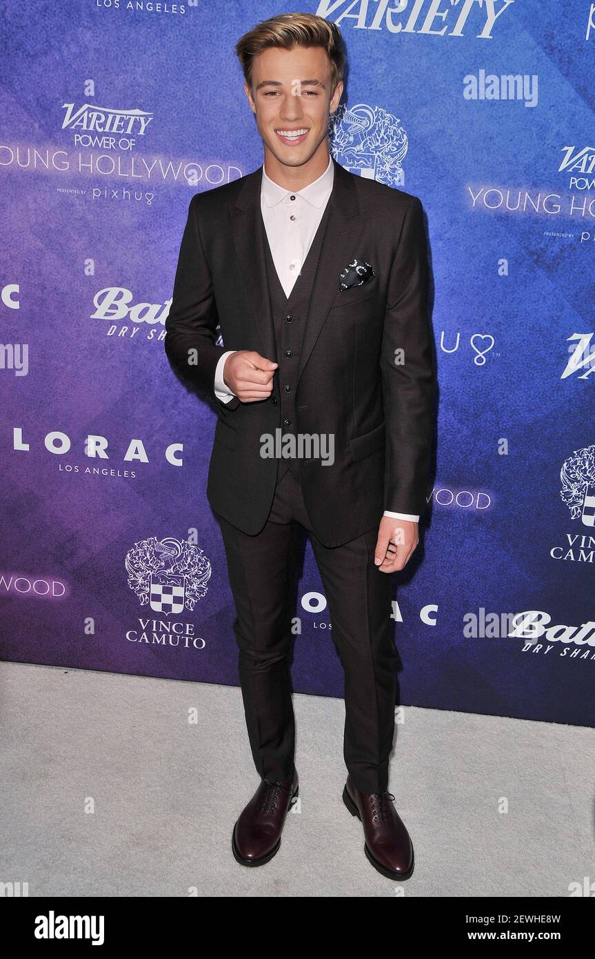 Cameron Dallas arrives at the Variety's Power Of Young Hollywood held ...