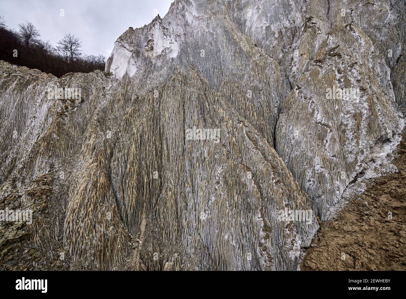 Images with the Praid Salt Mountain and Canyon, a nature reserve in ...