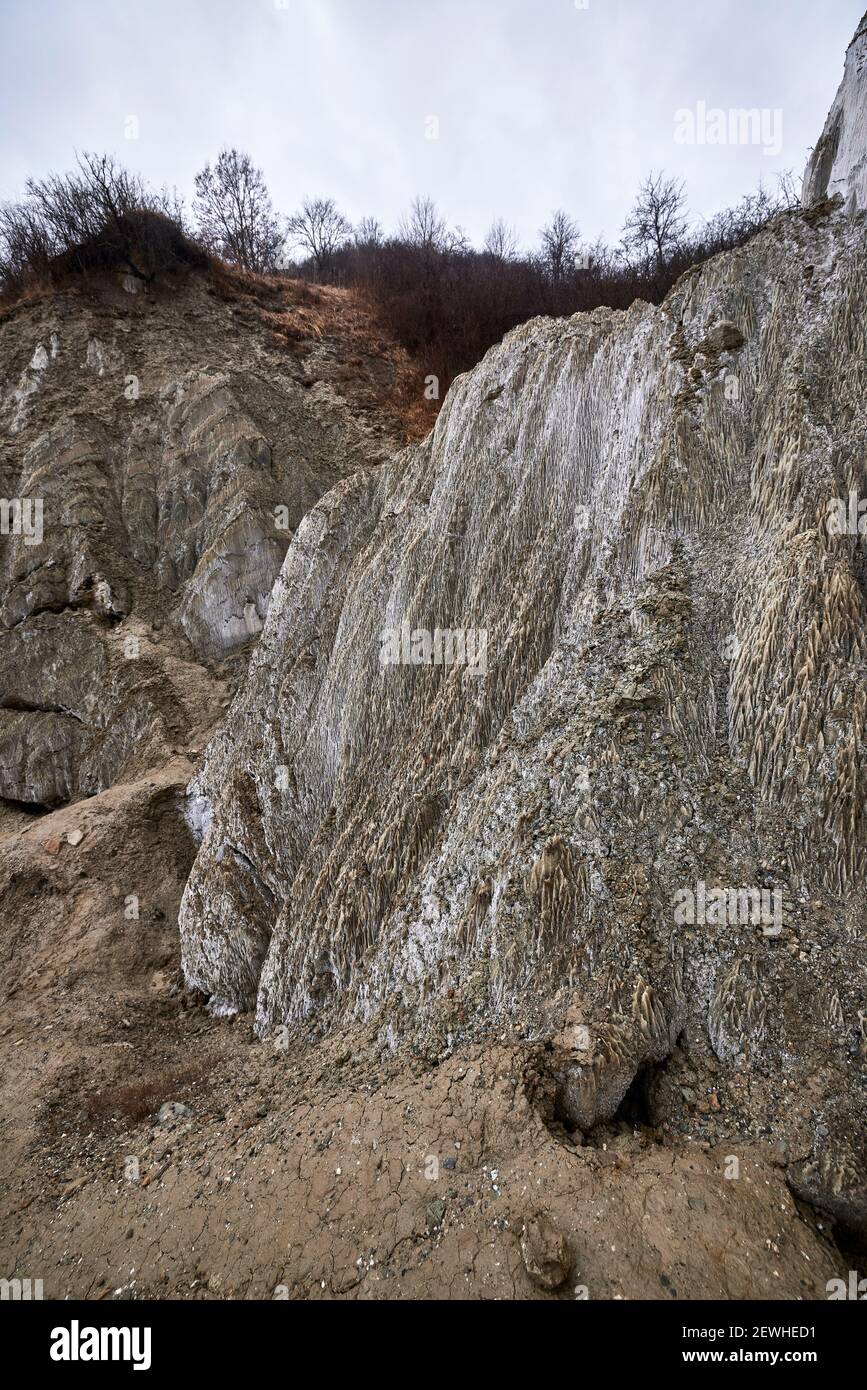 Images with the Praid Salt Mountain and Canyon, a nature reserve in ...