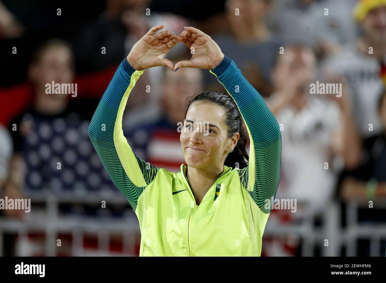 RIO DE JANEIRO, RJ - 18.08.2016: OLYMPICS 2016 BEACH VOLLEYBALL ...