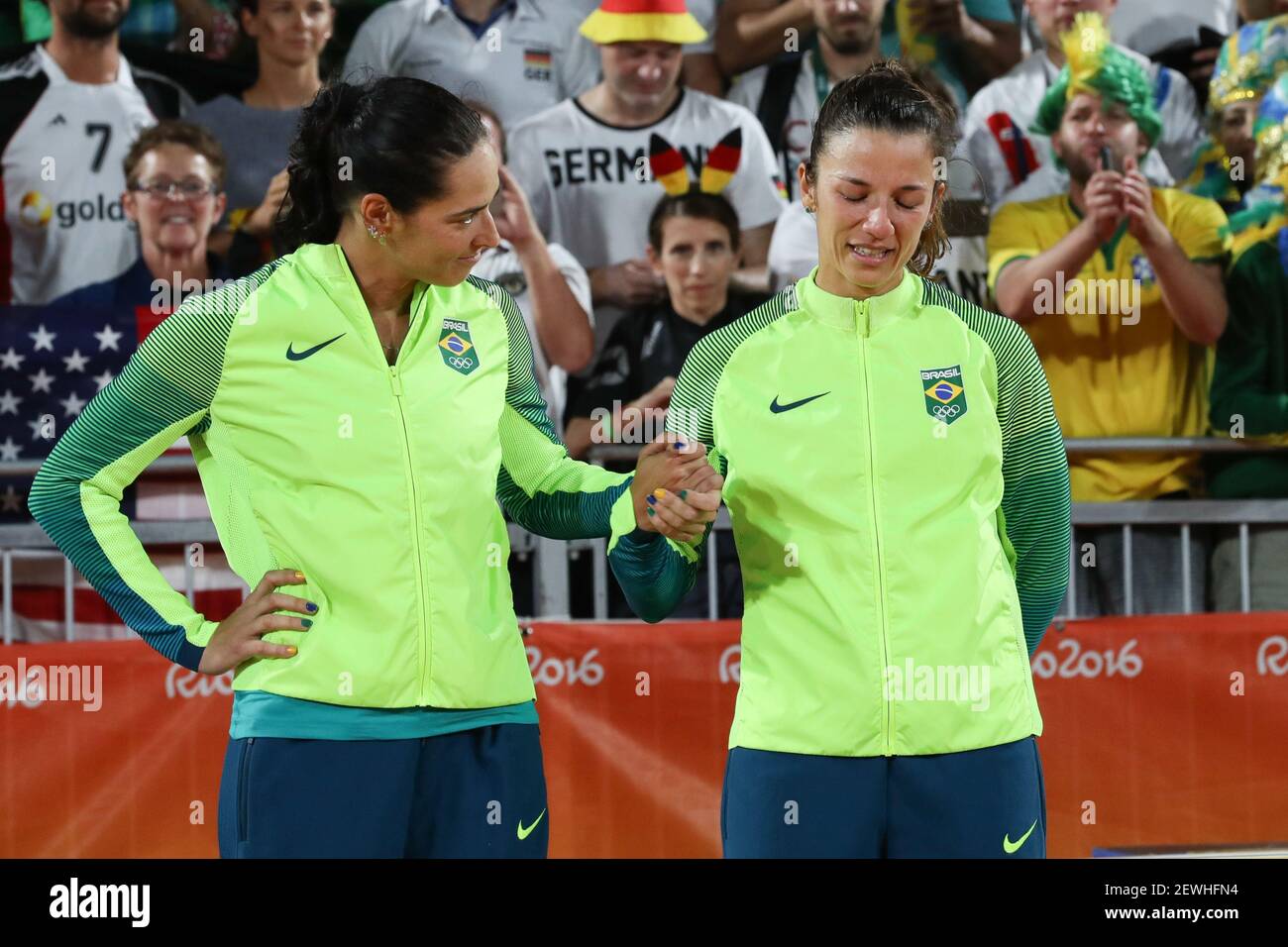 RIO DE JANEIRO, RJ - 18.08.2016: OLYMPICS 2016 BEACH VOLLEYBALL ...