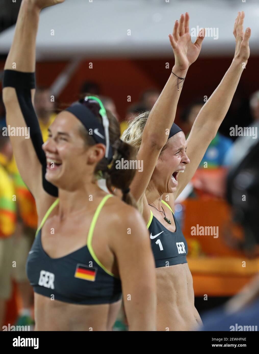 RIO DE JANEIRO, RJ - 18.08.2016: OLYMPICS 2016 BEACH VOLLEYBALL ...