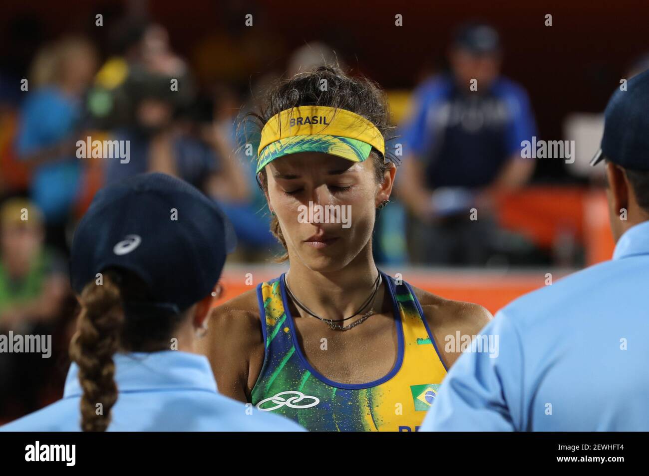 RIO DE JANEIRO, RJ - 18.08.2016: OLYMPICS 2016 BEACH VOLLEYBALL ...