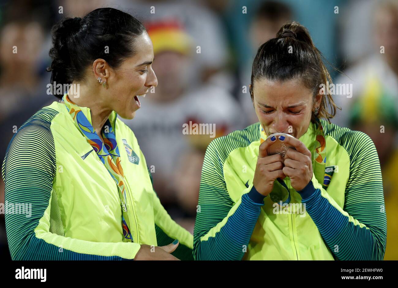 RIO DE JANEIRO, RJ - 18.08.2016: OLYMPICS 2016 BEACH VOLLEYBALL ...
