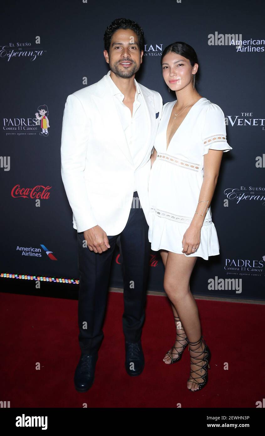 Adam Rodriguez, Grace Gail attending Eva Longoria's Padre Contra El ...
