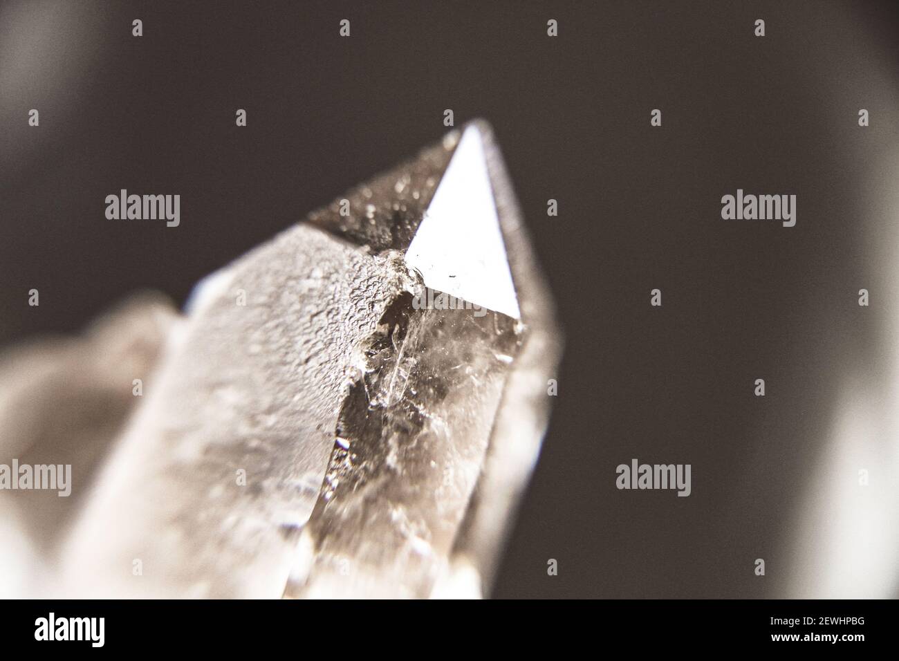 Shiny rock crystal macro view. Abstract texture background Stock Photo ...