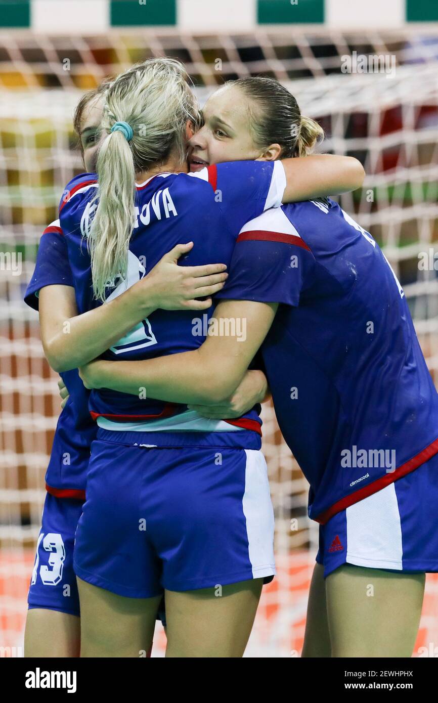 RIO DE JANEIRO, RJ - 20.08.2016: OLYMPICS 2016 HANDBALL - commemoration ...