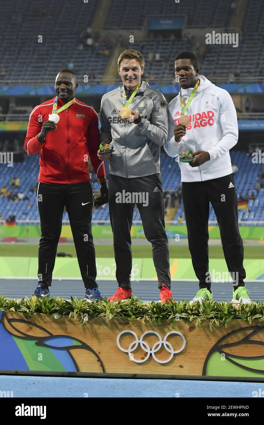 RIO DE JANEIRO, RJ - 20.08.2016: ATHLETICS RIO 2016 OLYMPICS - ROHLER ...