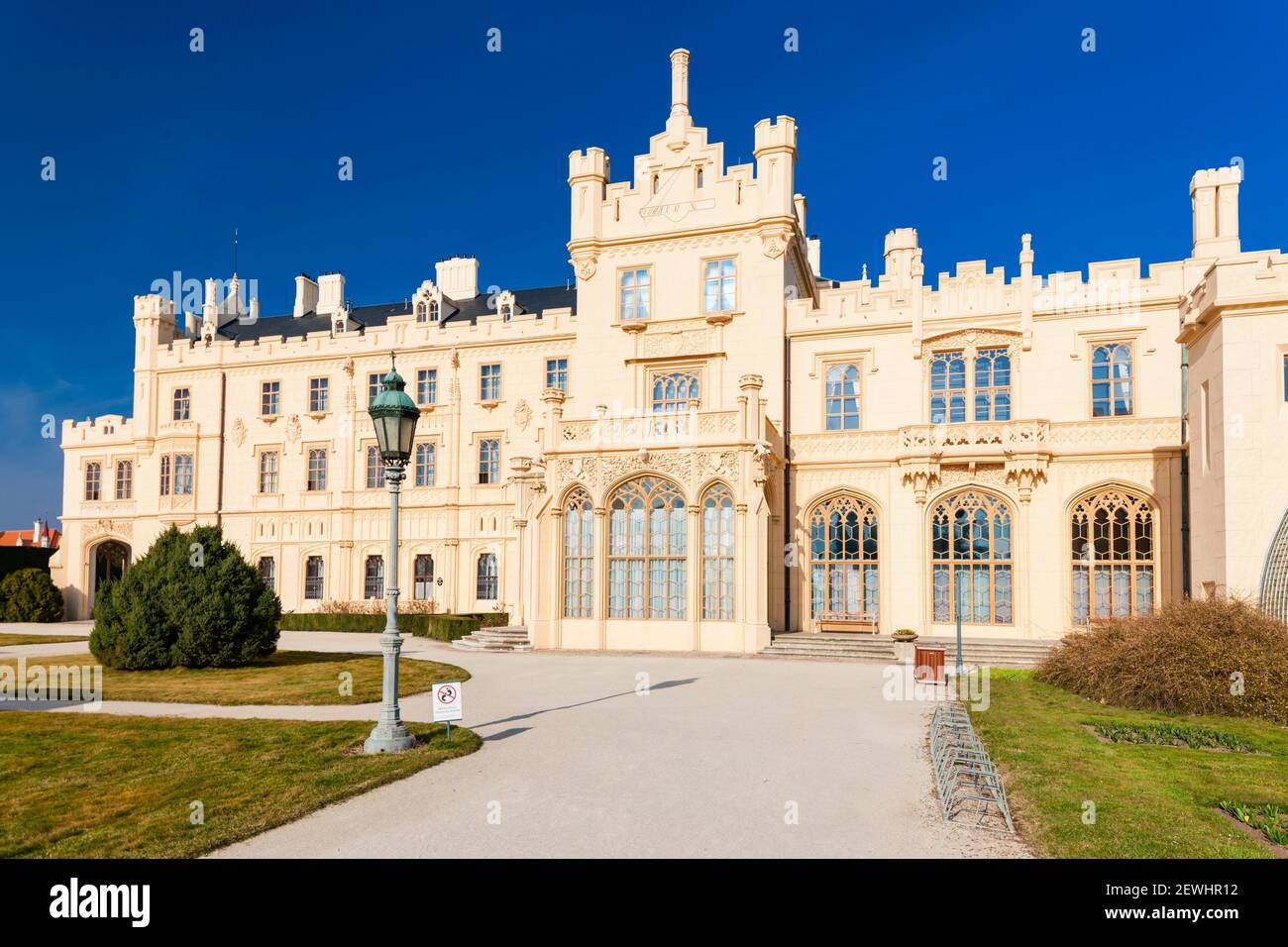 Lednice castle hi-res stock photography and images - Alamy