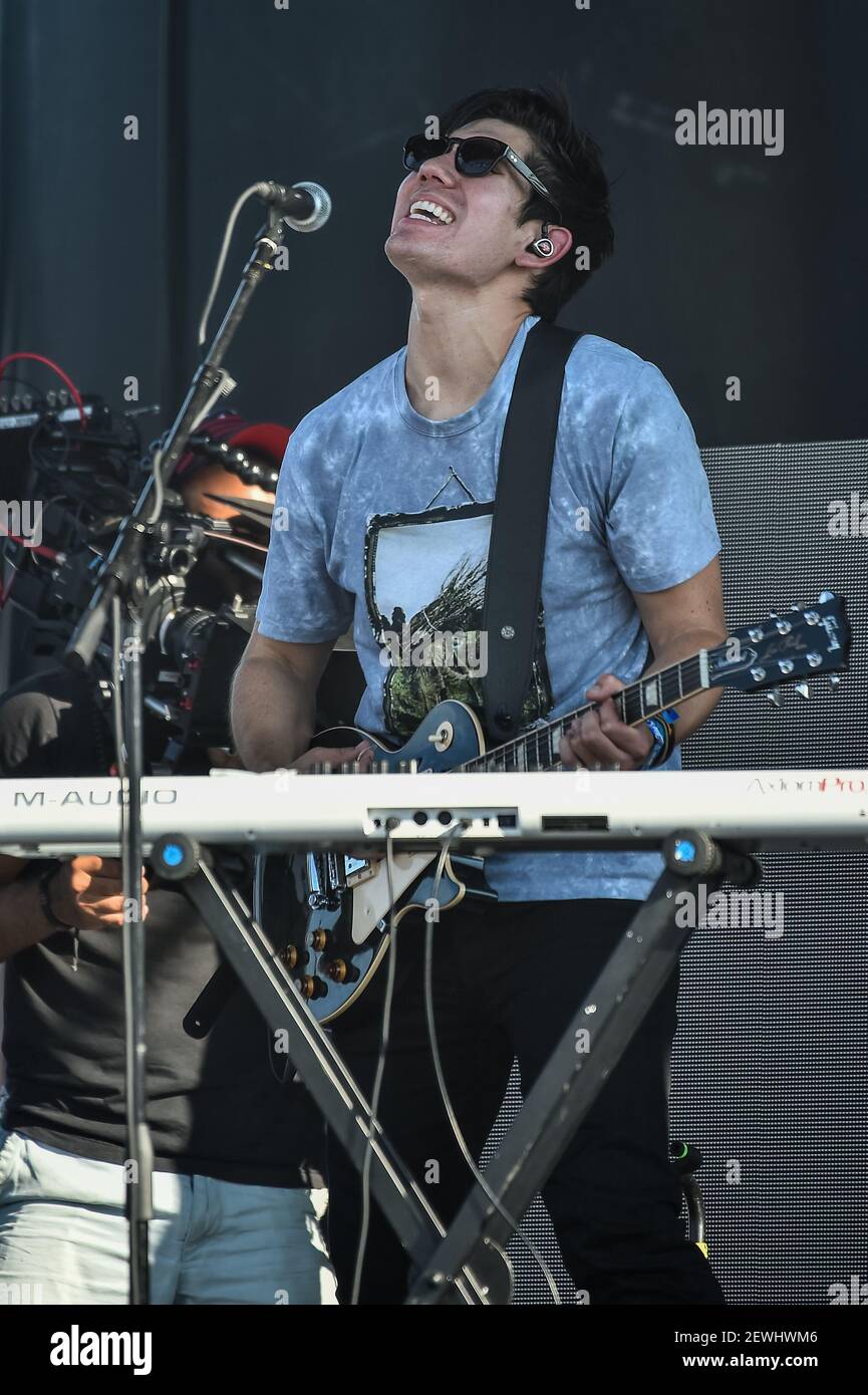 Gryffin, on stage at Billboard Hot 100 in Wantagh, New York City, NY ...