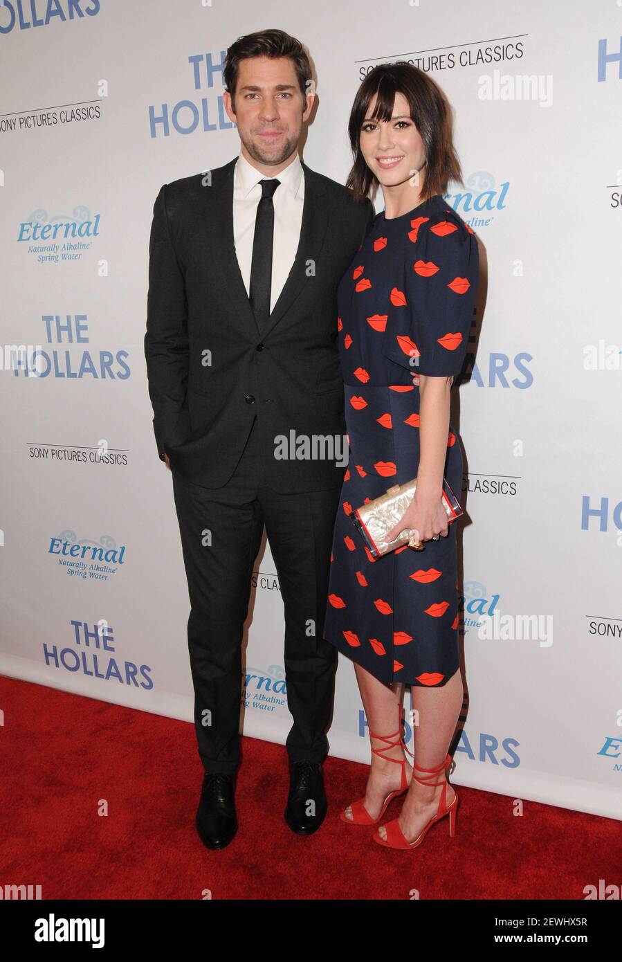 Los Angeles, California. John Krasinski, Mary Elizabeth Winstead. "The ...