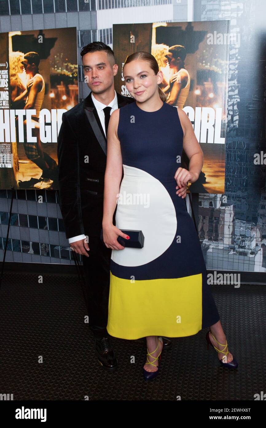 Brian Marc and Morgan Saylor attend NY: The New York Movie Premiere of ...