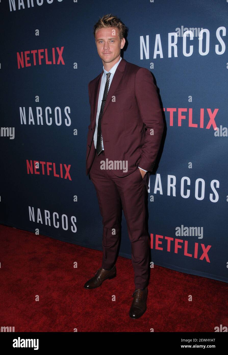 Boyd Holbrook attending Netflix's "Narcos" Season 2 Premiere and ...