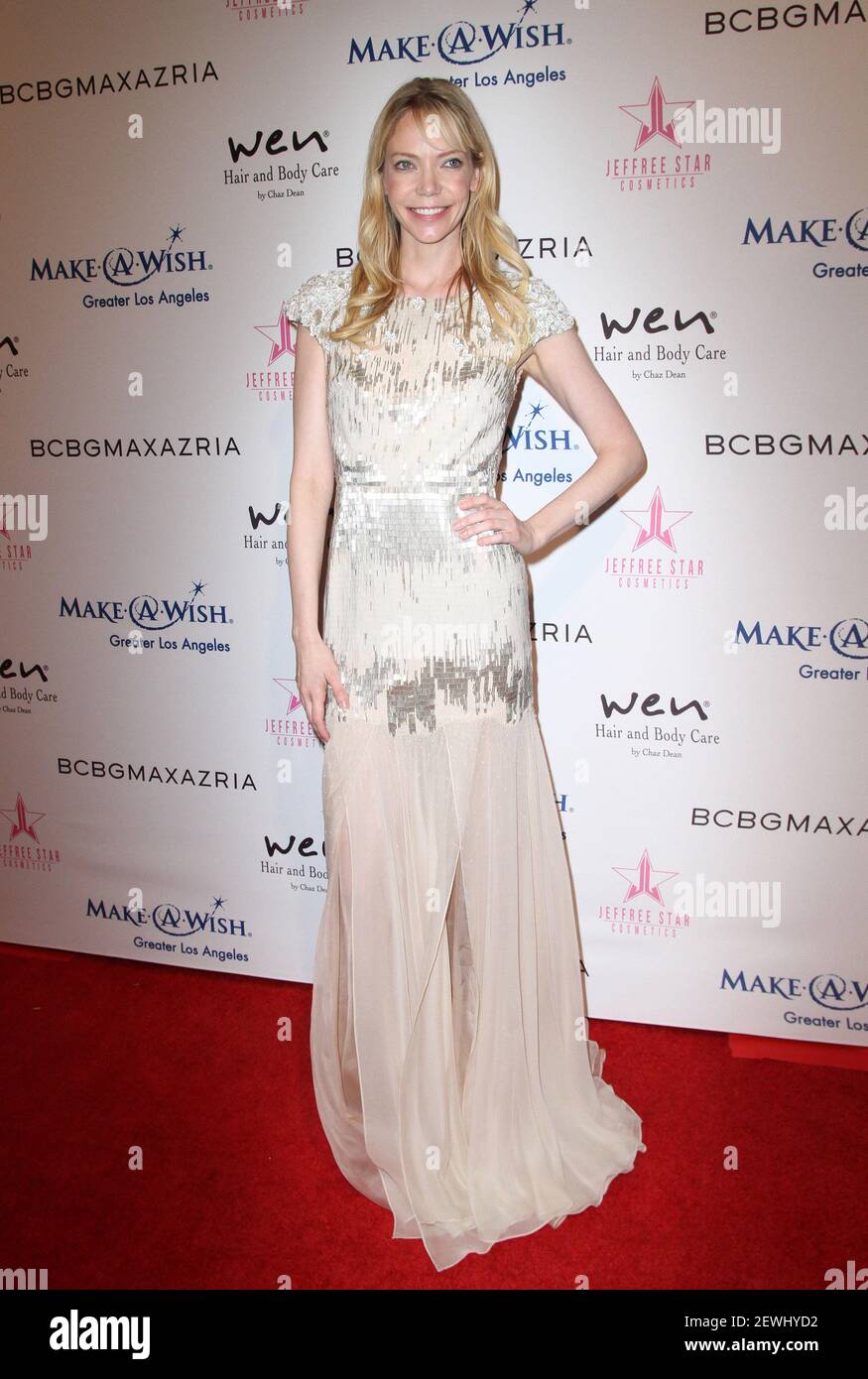 Riki Lindhom attending a Make-A-Wish Greater Los Angeles Fashion ...