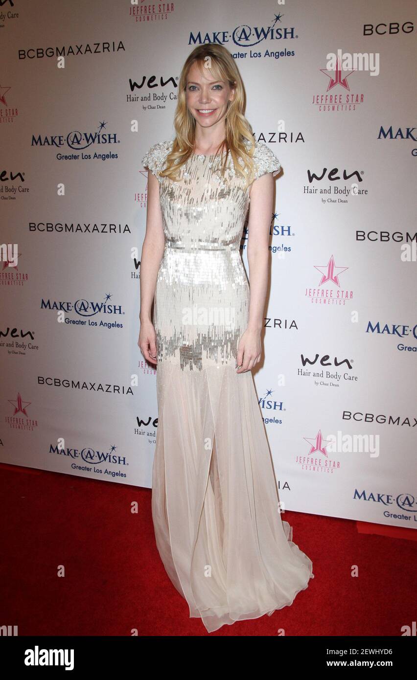 Riki Lindhom attending a Make-A-Wish Greater Los Angeles Fashion ...
