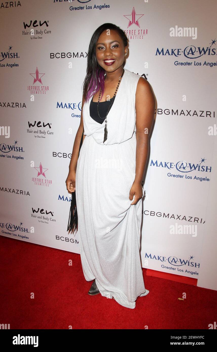 Jamie-Grace attending a Make-A-Wish Greater Los Angeles Fashion ...