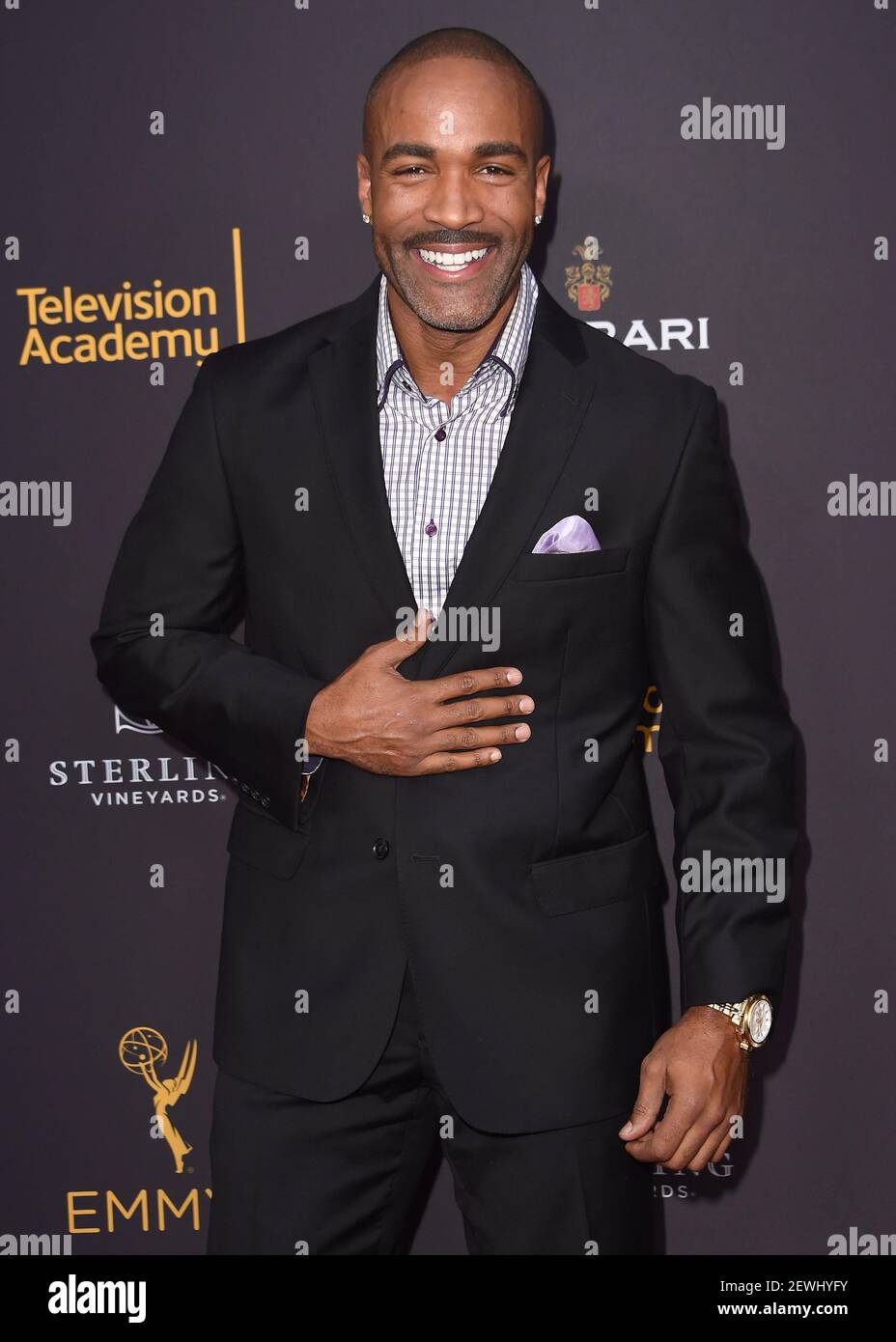 Donnell Turner at the the Television Academy's Daytime Programming Peer ...