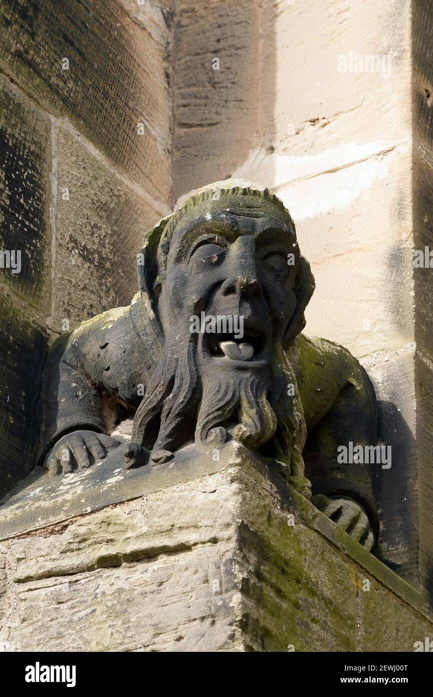 Medieval english church gargoyle hi-res stock photography and images ...