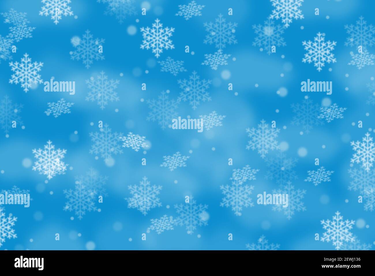Colorful Snowflakes Wallpaper