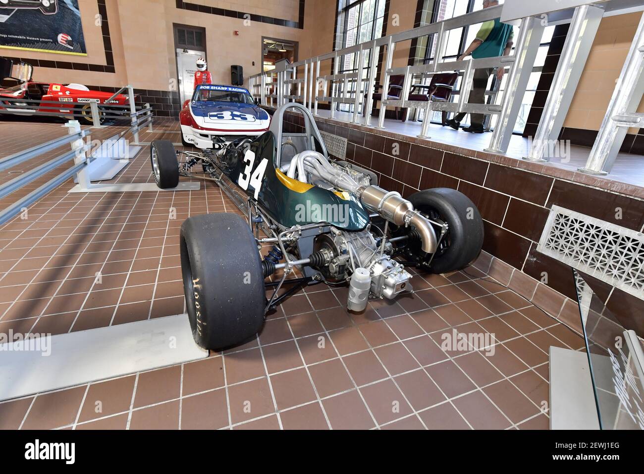 The PRS Formula Ford 1600 owned by Sam Posey on display at the SHIFTING ...