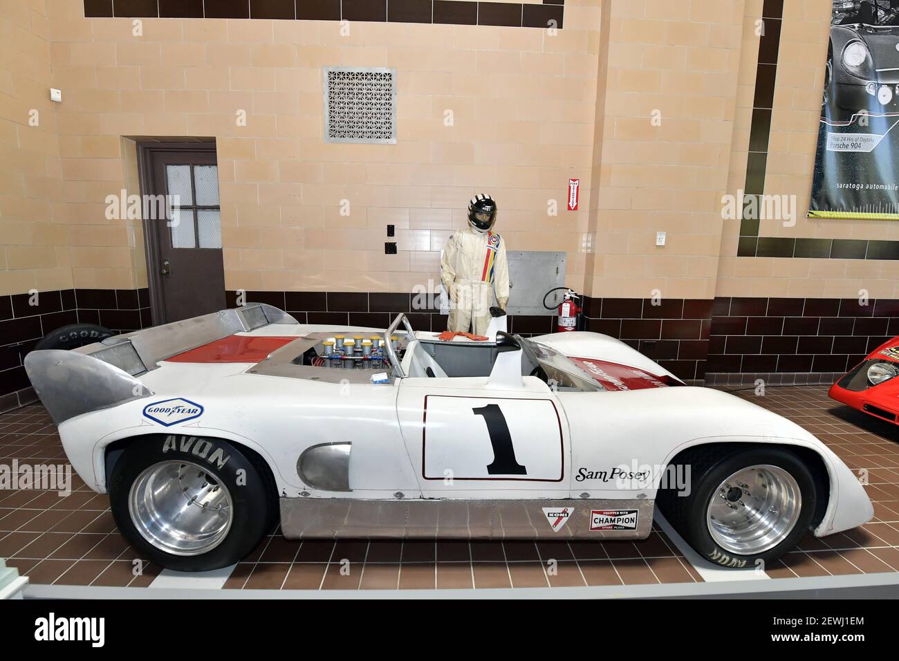 The Caldwell D7 Can-Am driven by Sam Posey in the 1968 race season on ...