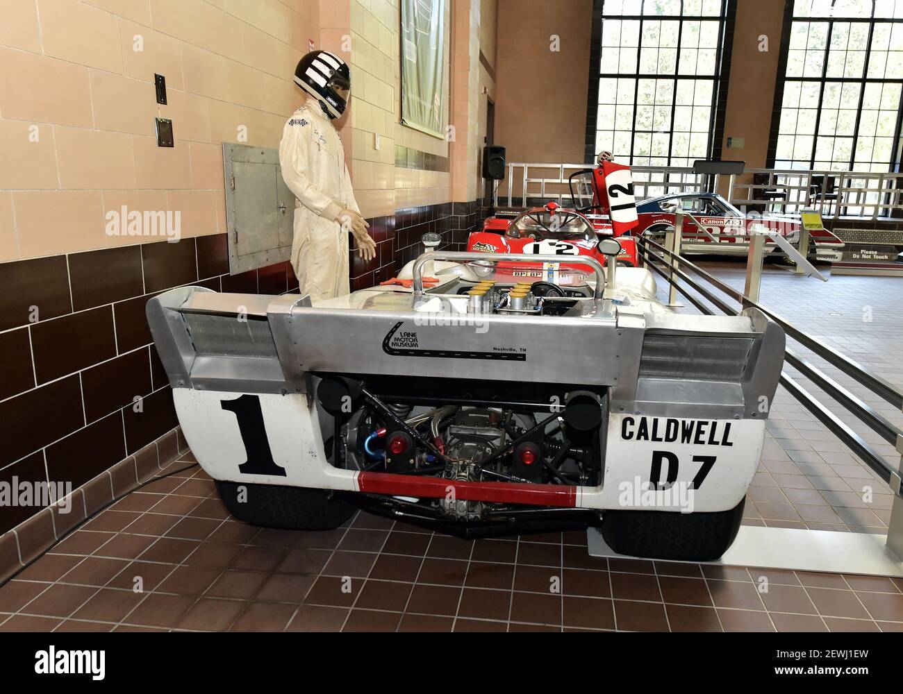 The Caldwell D7 Can-Am driven by Sam Posey in the 1968 race season on ...