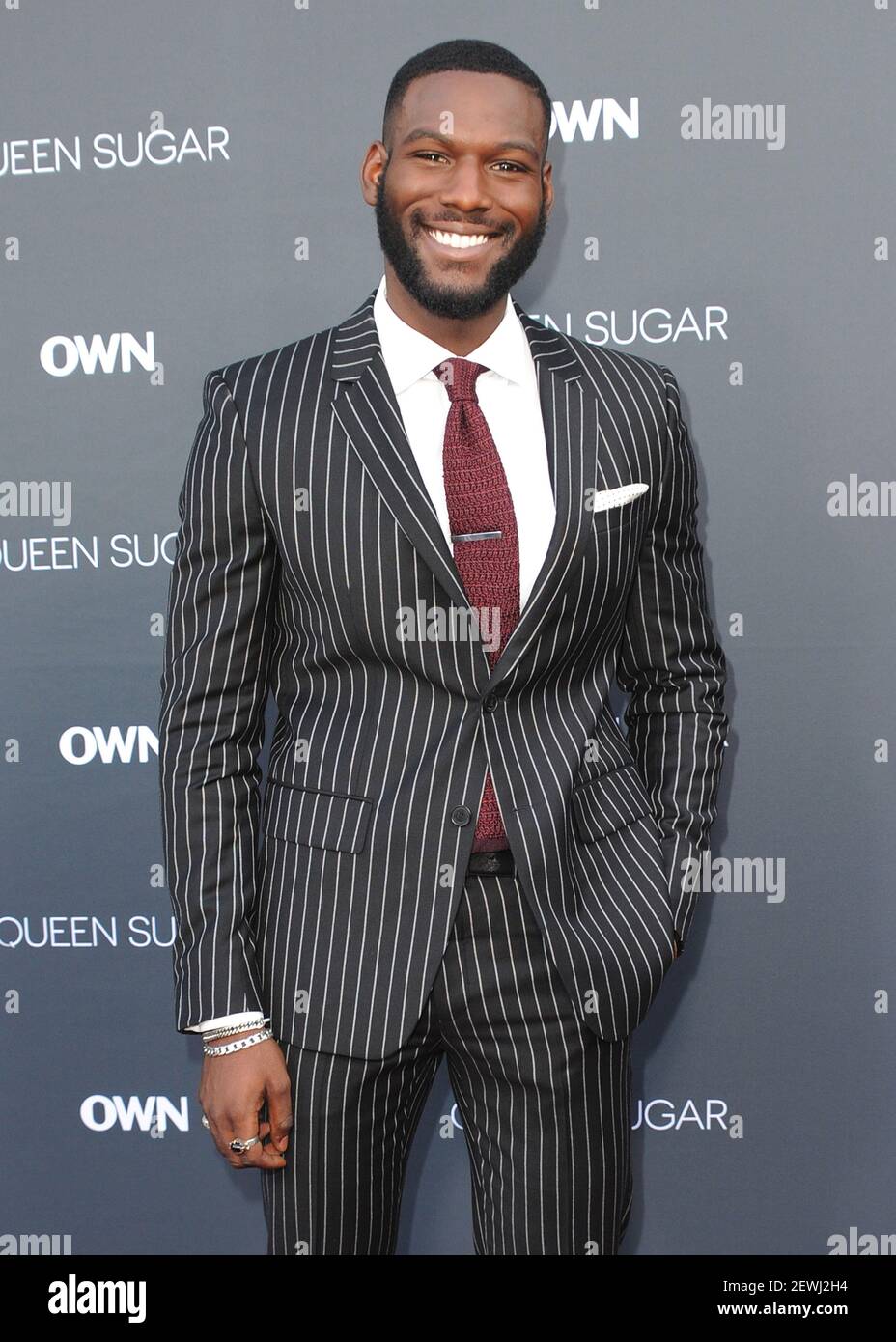 Kofi Siriboe at the premiere of OWN's "Queen Sugar" at the Warner Bros ...