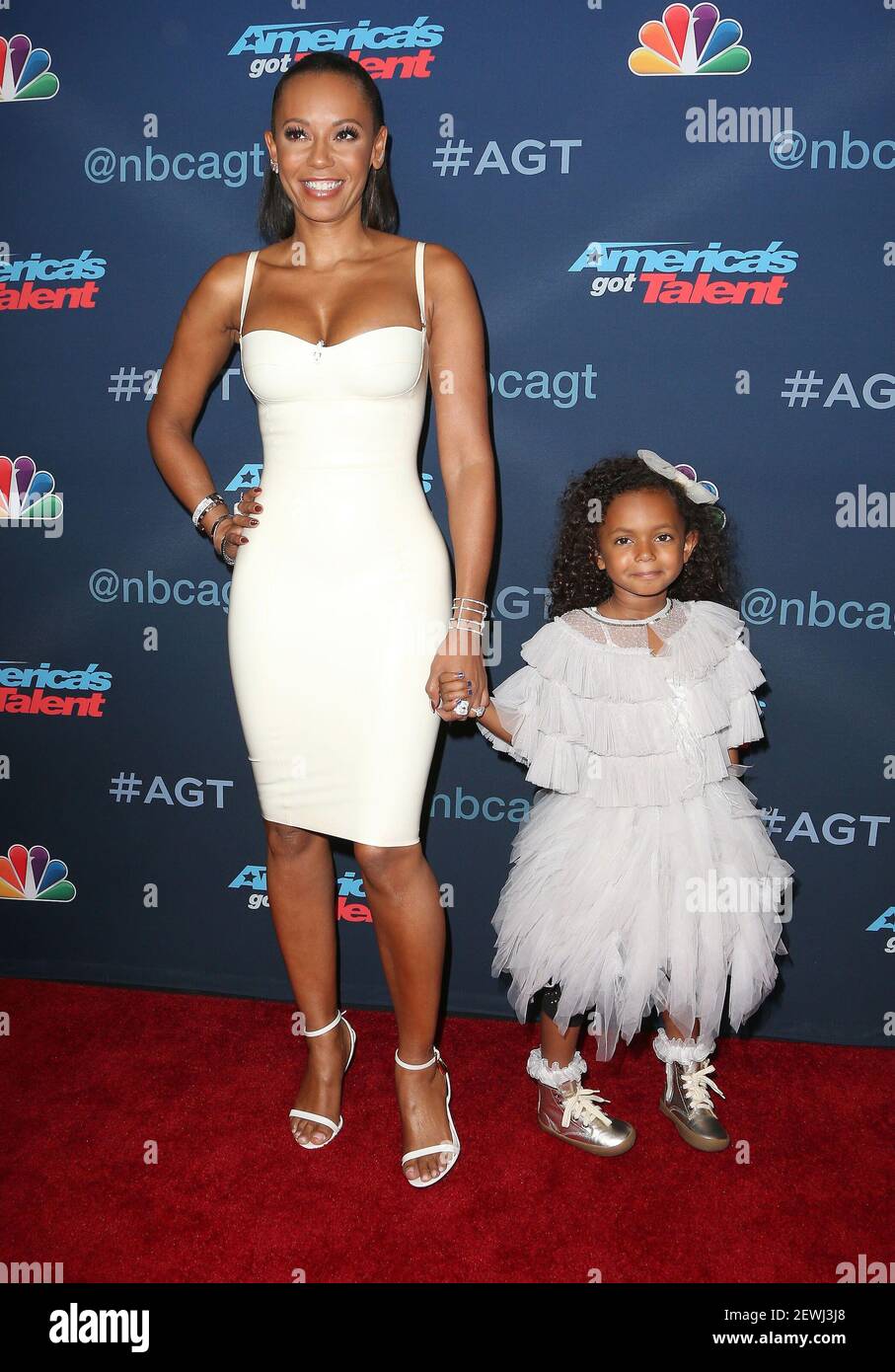 Melanie Brown, Mel B, Angel Brown attending "America's Got Talent ...