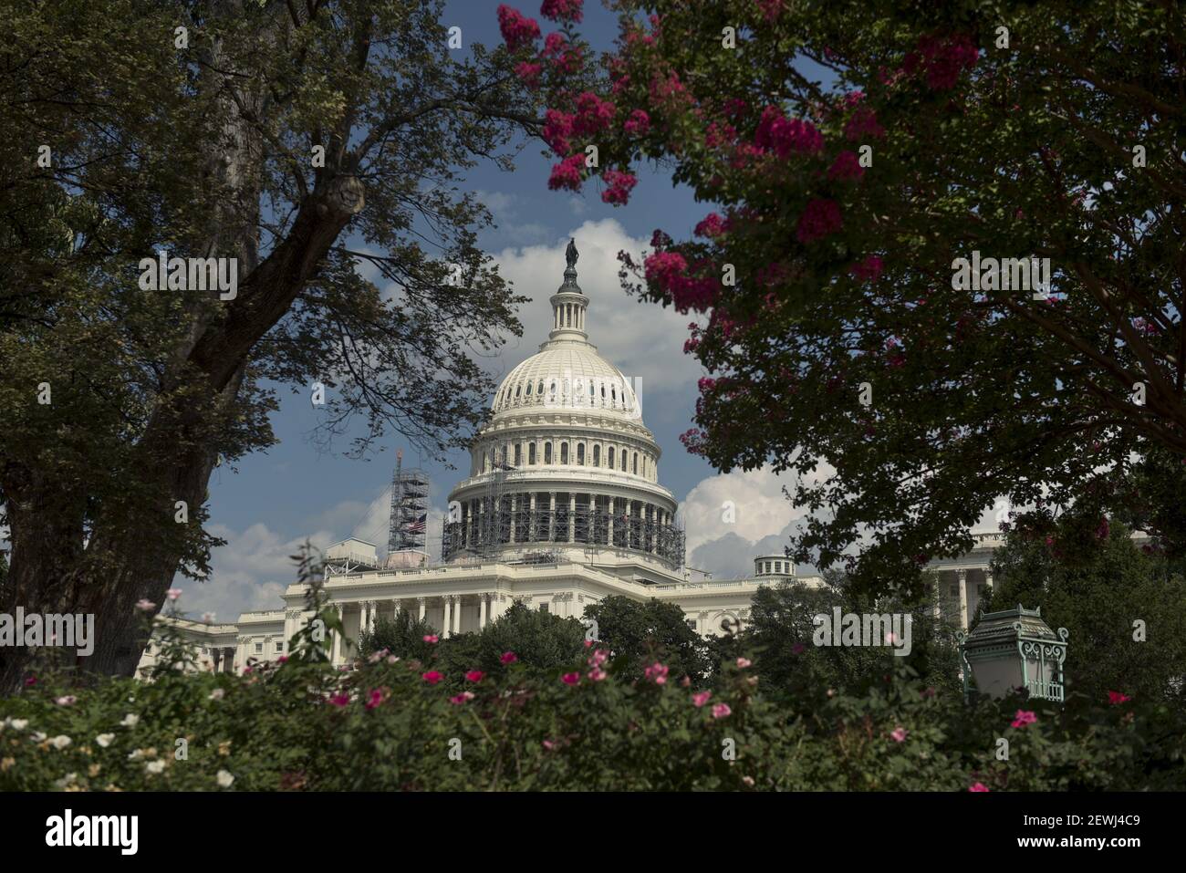 The U.S. Capitol is pictured from the West Front, August 31, 2016 ...