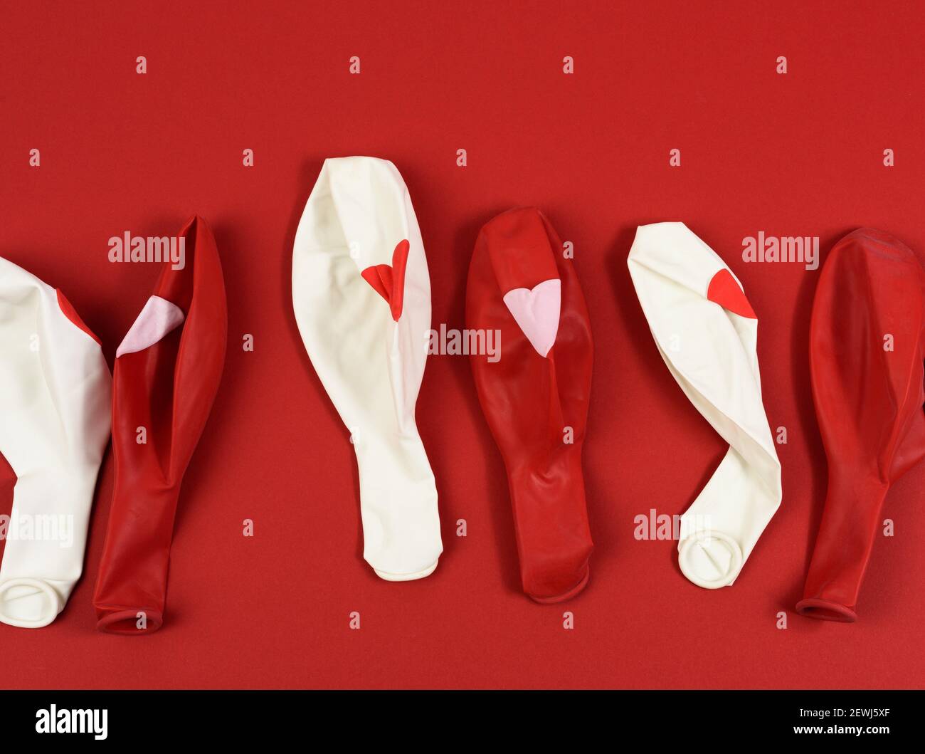 Inflated And Deflated Balloon High Resolution Stock Photography and ...