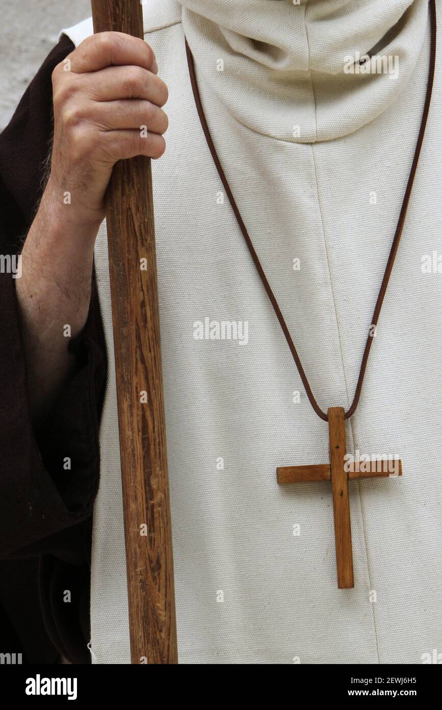 Man Carrying A Cross High Resolution Stock Photography and Images - Alamy