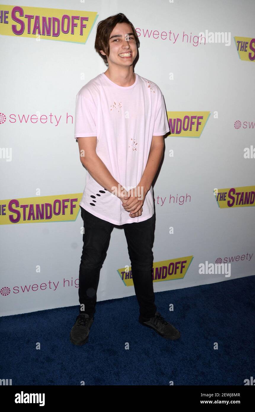 Colby Brock at "The Standoff" Premiere at the Regal Cinemas in Los ...