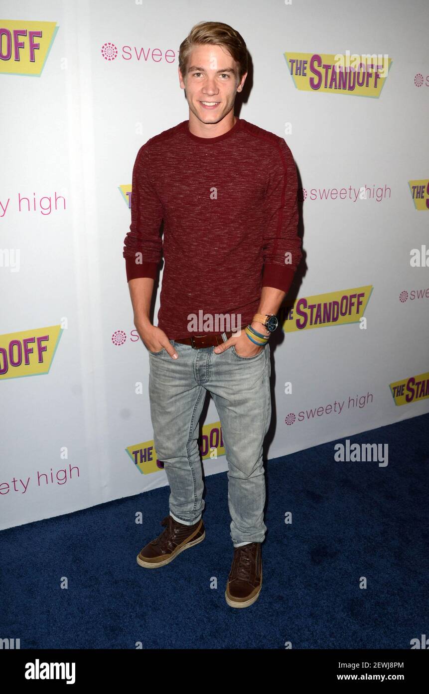 Lucas Adams at "The Standoff" Premiere at the Regal Cinemas in Los ...