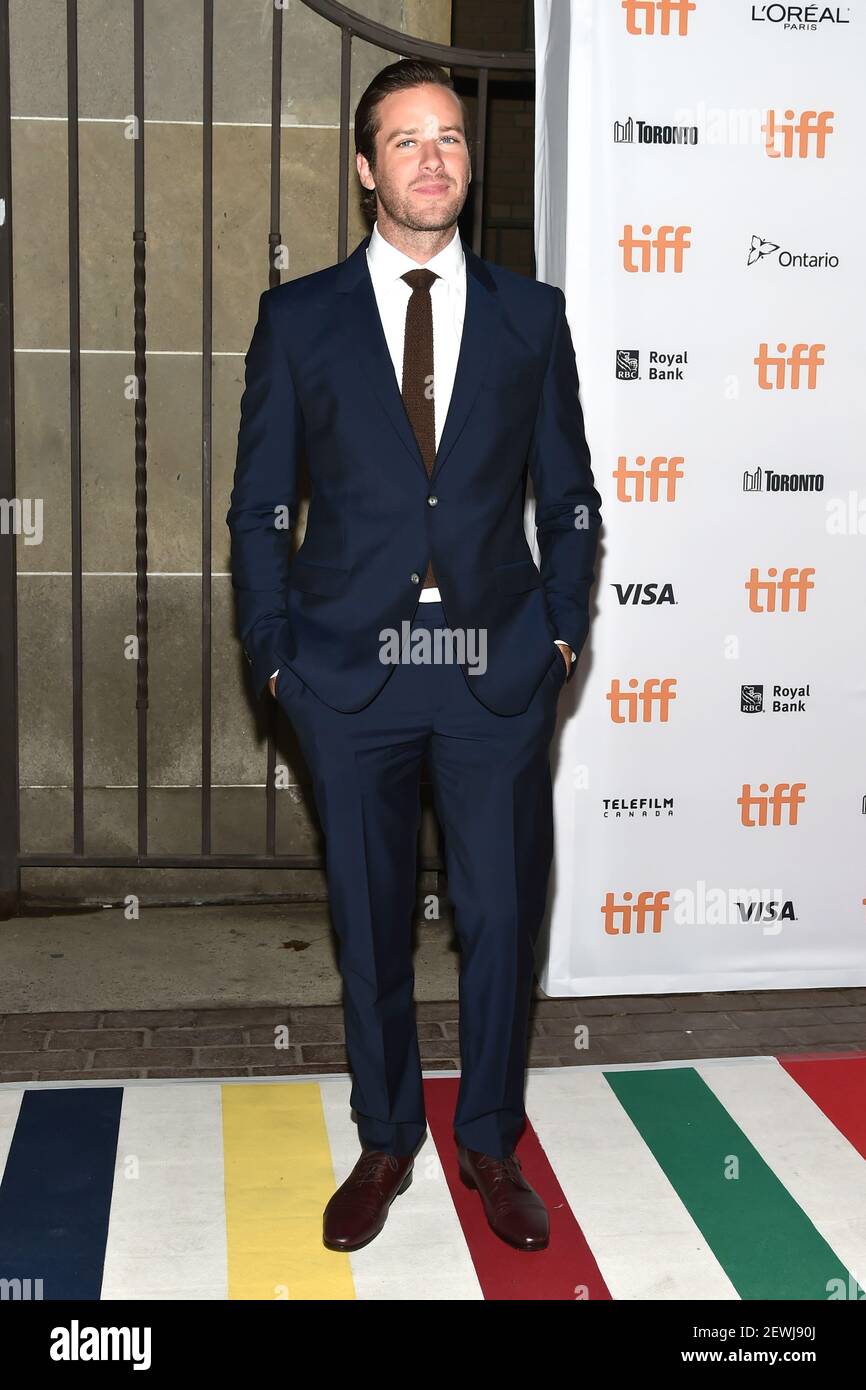 Actor Armie Hammer attend the "Free Fire" Premiere during the 2016 ...
