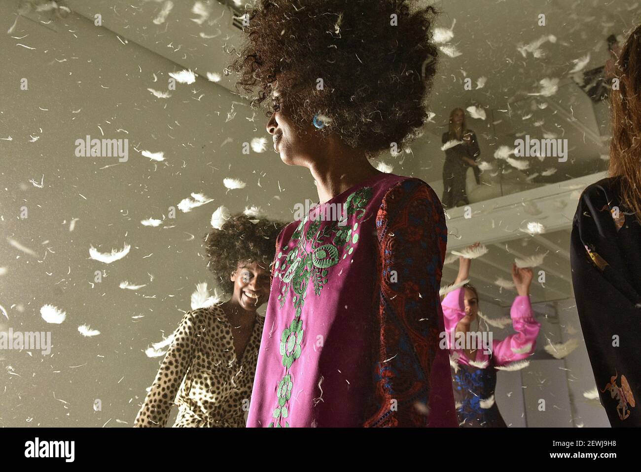 Model attends NY: Cynthia Rowley New York RTW Spring Summer 2017 on ...