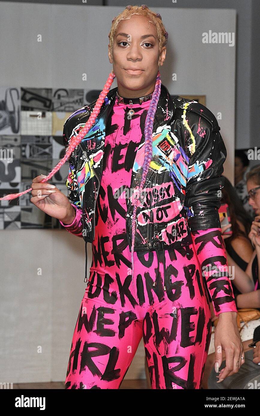 Model attends Patricia Field New York RTW Spring Summer 2017 September ...