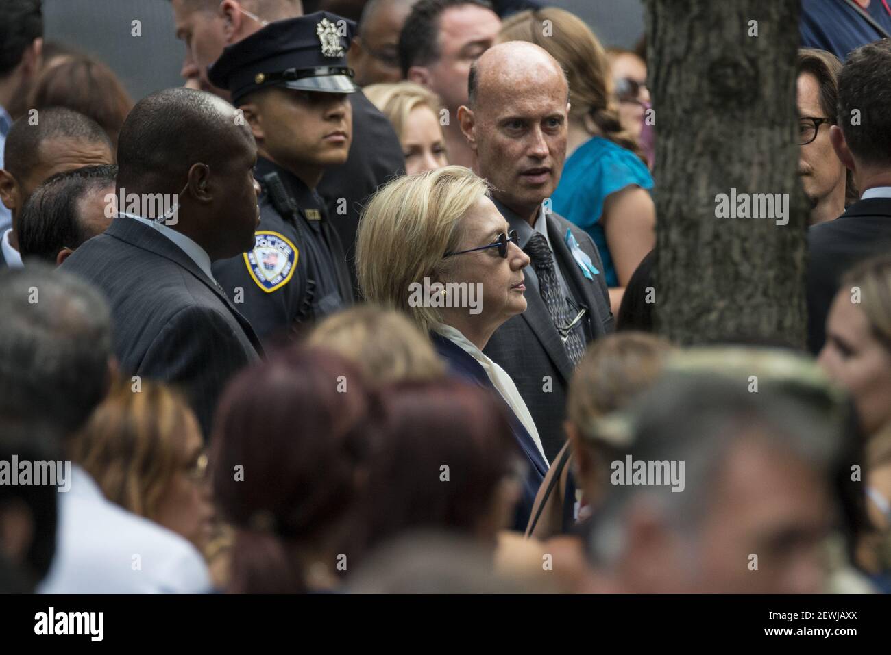 Democratic Presidential nominee Hillary Clinton is seen arriving at a ...