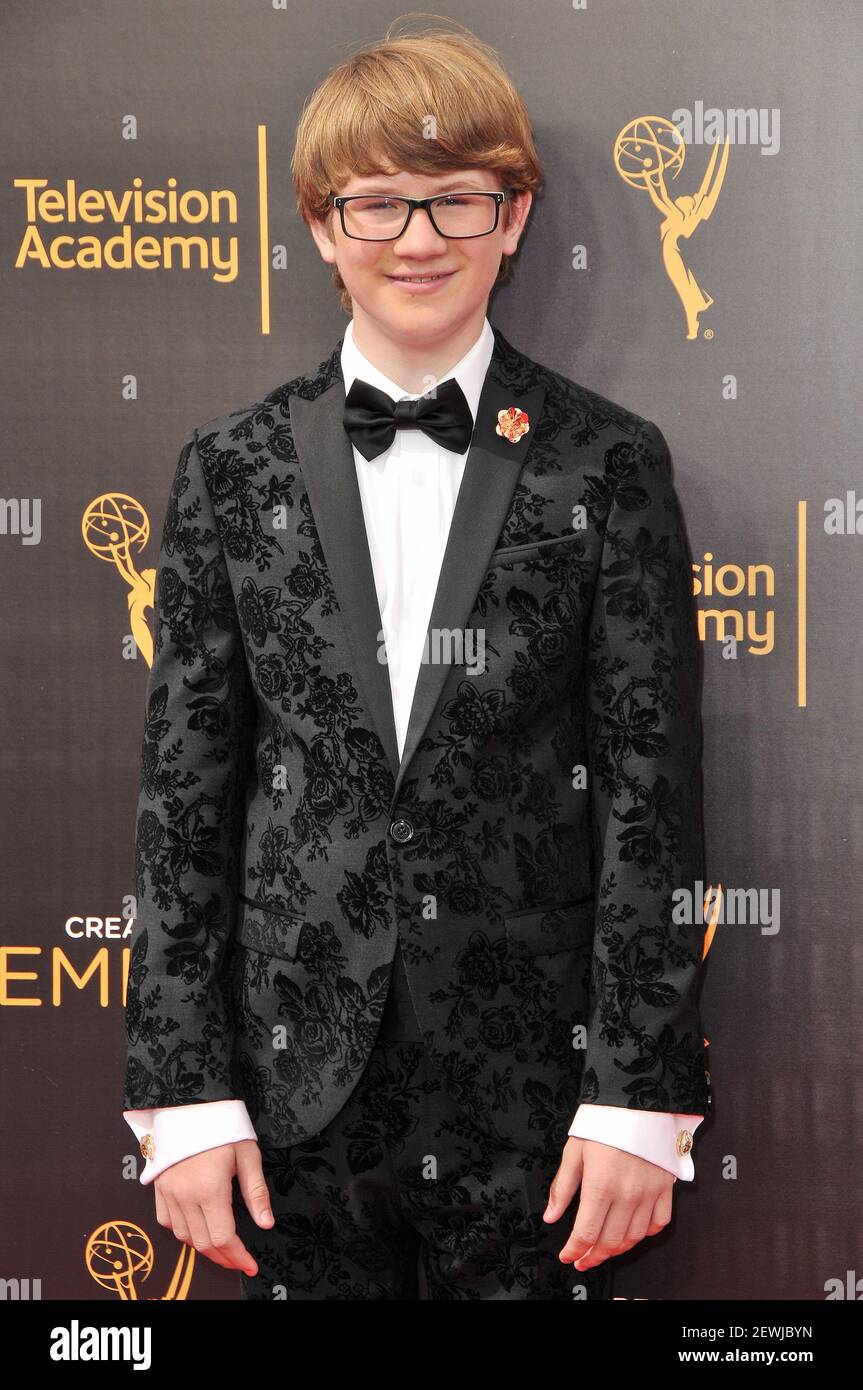 Aidan Miner arrives at the 2016 Creative Arts Emmy Awards - Day 1 held ...