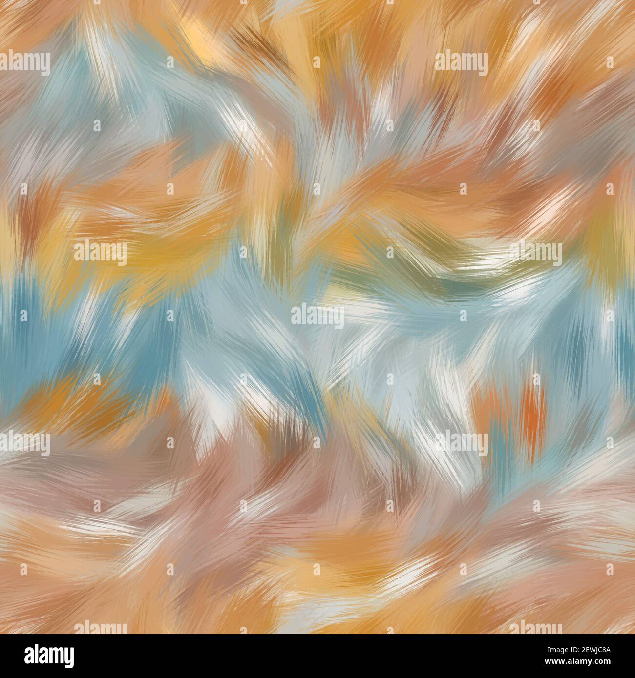 Seamless faux digital paint stroke pattern print Stock Photo - Alamy