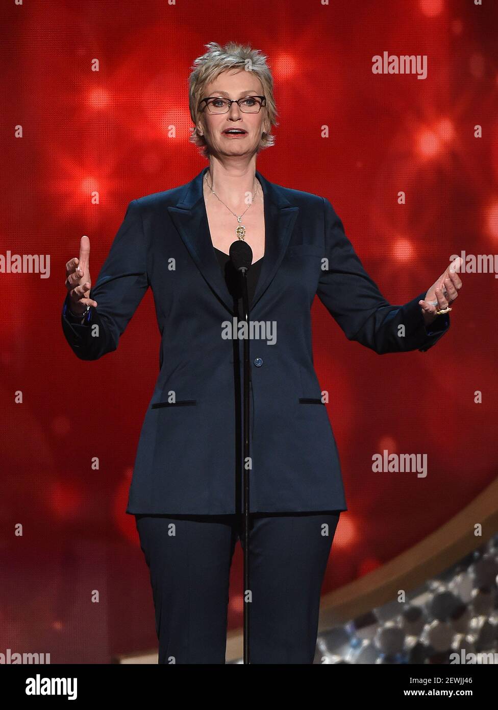 Jane Lynch at the 2016 Creative Arts Emmys at the Microsoft Theater on ...
