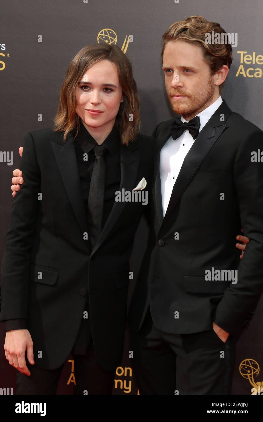 Ellen Page, Ian Daniel at the 2016 Primetime Creative Emmy Awards - Day ...