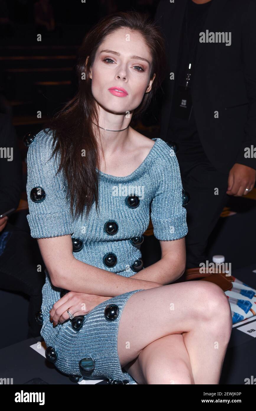 Coco Rocha attends NY: Front Row - Jeremy Scott New York RTW Spring ...