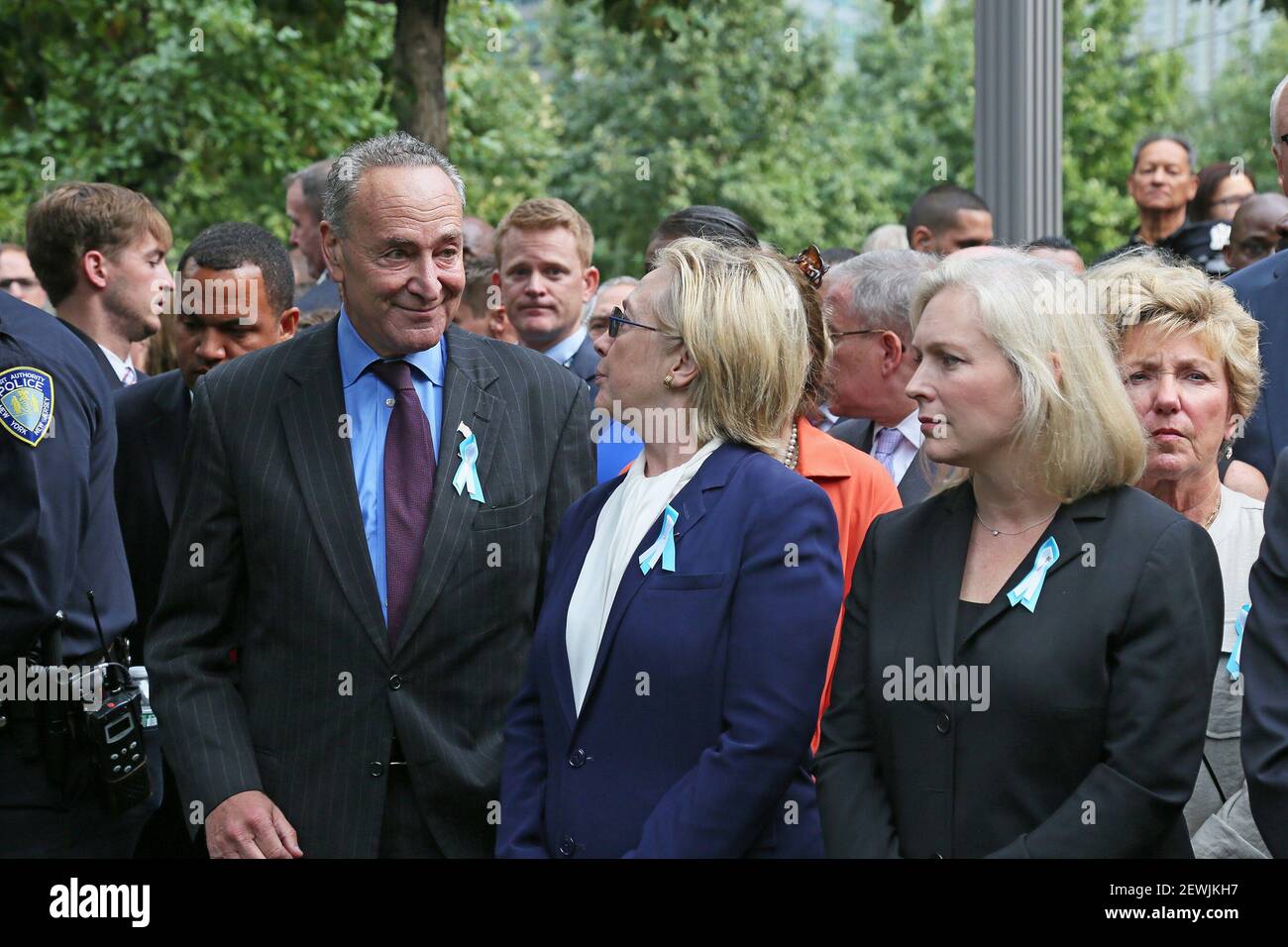 Senator Chuck Schumer, Democratic Presidential Candidate Hillary ...