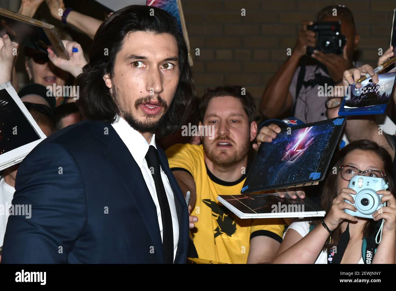 Actor Adam Driver attends the "Paterson" Premiere during the 2016 ...