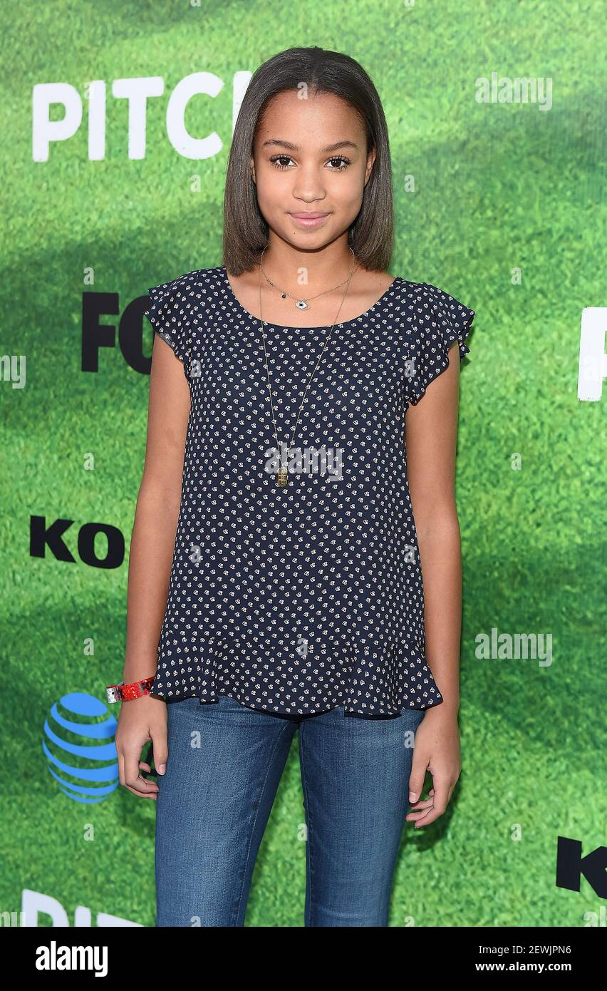 LOS ANGELES - SEPTEMBER 13: Corinne Massiah attends the series premiere party of Fox's "Pitch ...